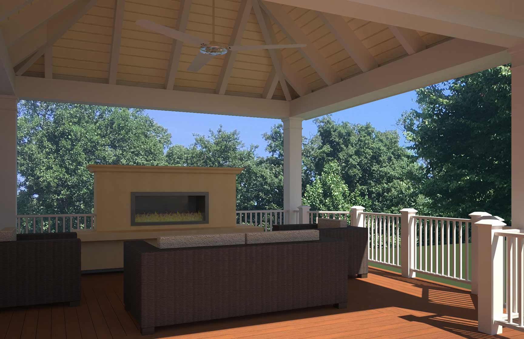 Transform your Deck into a Covered Porch Pavilion - PAIHomes