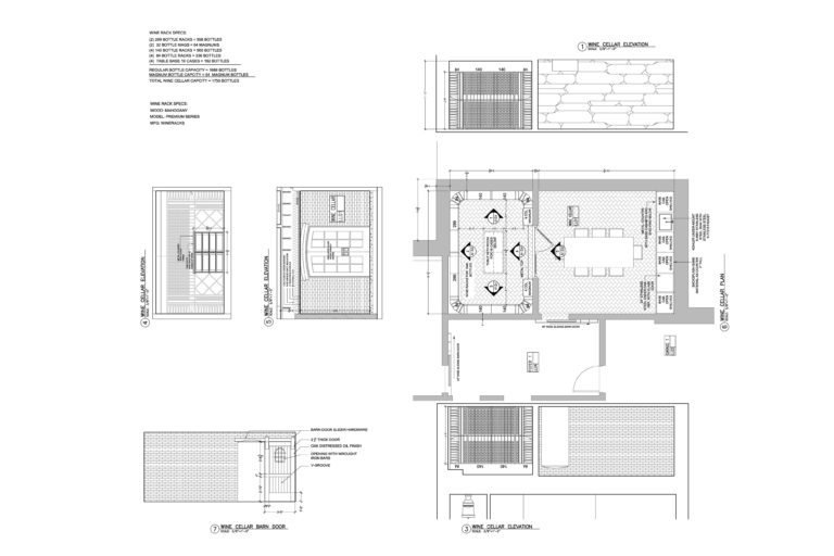 Wine Cellar in Brick and Stone - PAIHomes